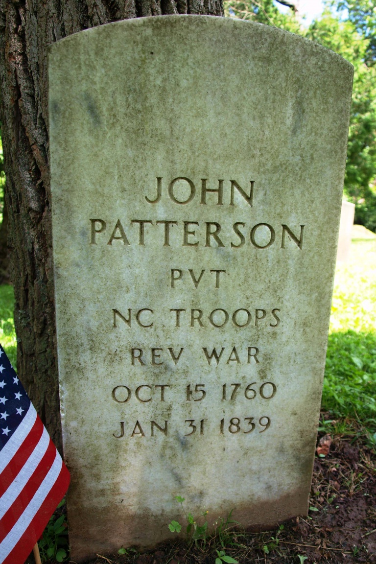 John Patterson, Sr. – Cold Water Cemetery